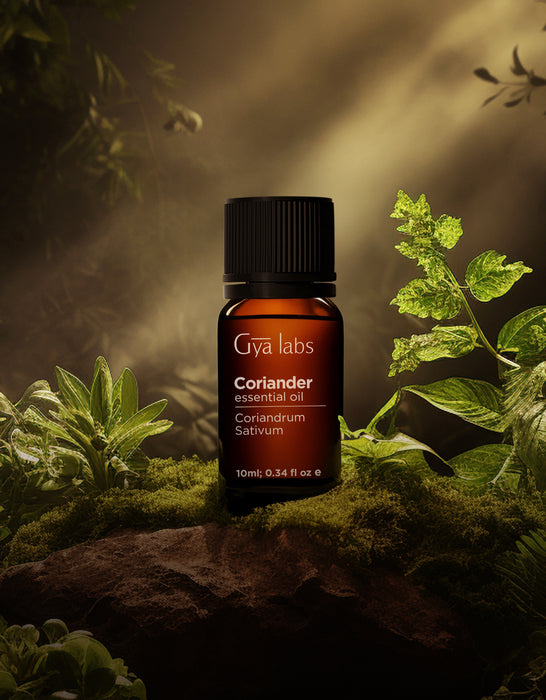 Shop Gya Labs' Coriander Essential Oil: Boost Your Wellbeing